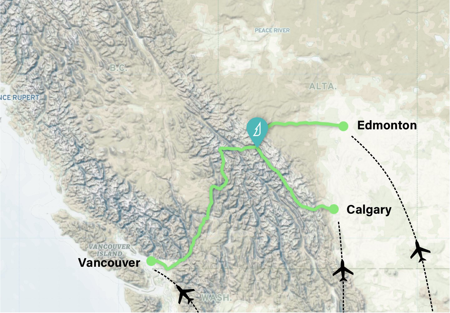 Getting Here | Tourism Jasper