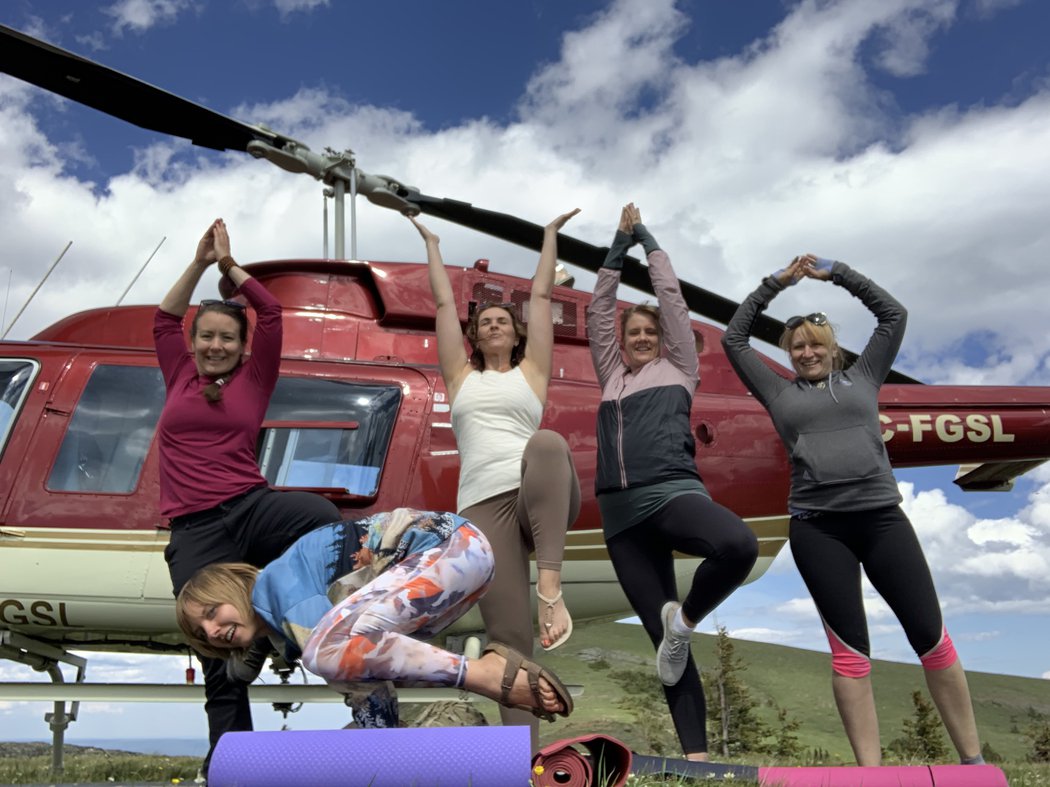 Jasper Heli Yoga | Tourism Jasper